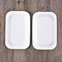 China Square Plate Disposable Products Food Packaging Cake with Biodegradable Material for sale