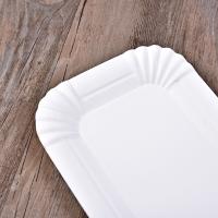 China Square Plate Disposable Products Food Packaging Cake with Biodegradable Material for sale