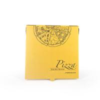 China Kraft Paper Pizza Box 7-12in Disposable Eco-Friendly Food Container Bulk Pack 0.5kg for sale