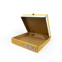 China Kraft Paper Pizza Box 7-12in Disposable Eco-Friendly Food Container Bulk Pack 0.5kg for sale
