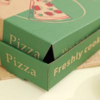 China Eco-Friendly Kraft Corrugated Cardboard Pizza Box with Custom Logo Return refunds for sale