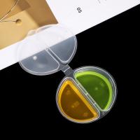 China Disposable PP Plastic Sauce Cup with Lid 13cm x 12.4cm x 10.5cm SGS Certified for sale