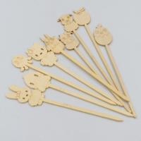 China Get Your Biodegradable Bamboo Cute Fruit Label with Crossprint Logo from a Trusted for sale