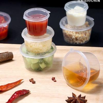 China Disposable Transparent Perfect Sealed Plastic Cup with Lid Packaging Box SGS Checked for sale