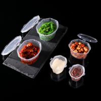 China Customized Disposable Food Grade Perfect Sealed Plastic Cup with Separate Box and Lid for sale