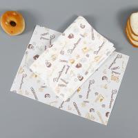 China Disposable Greaseproof Paper for Sandwich Wrapping Eco Friendly Custom Size Oil Proof Food Paper for sale