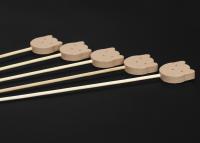 China Disposable Bamboo Fruit Sticks 7cm to 18cm Eco Friendly Biodegradable Food Grade for sale