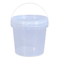 China Food Grade PP Milk Tea Packaging Bucket Custom Printing 15kg Gross Weight 500ml to 10L for sale