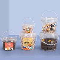 China Food Grade PP Milk Tea Packaging Bucket Custom Printing 15kg Gross Weight 500ml to 10L for sale