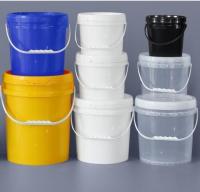 China Food Grade PP Milk Tea Packaging Bucket Custom Printing 15kg Gross Weight 500ml to 10L for sale