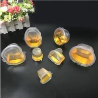 China Disposable 1 Oz Food Grade Plastic Cup with Lid and Separate PP Box for Sauce or Juice for sale