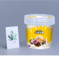 China Customized Food Grade 3L Plastic Bucket with Colorful Logo Printing for Gift Packaging for sale