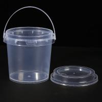 China PP Plastic Bucket 500ml to 10L for Ice Cream Fruit Cheese Cat and Dog Food for sale