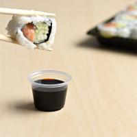 China 1 Oz Degradable Plastic Disposable PLA Condiment Cup with Lid Customized Request for sale
