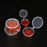 China 1 Oz Degradable Plastic Disposable PLA Condiment Cup with Lid Customized Request for sale