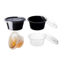China Multi Color Clear PP Disposable Mini Plastic Cup for Sauce in Different Sizes for sale