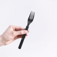 China Eco-Friendly US PP Plastic Cutlery Set for Salad Disposable Flatware Plastic Fork for sale