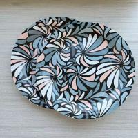 China 9 inch Round Disposable Paper Plate 300GSM Eco Friendly Customizable for Food Packaging for sale