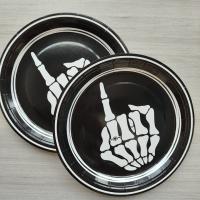 China Eco Friendly Disposable Paper Plates 180mm 230mm for Birthday Party Food Cake Lunch for sale