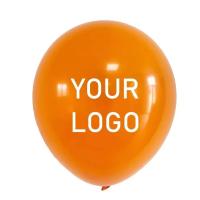 China 12 Inch Latex Balloons 0.005 Kg Single Gross Weight Custom Colors Party Decorations for sale