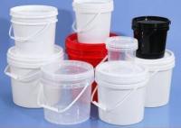 China Sealed Plastic Buckets with Round Design and Customization Options 1L-50L Capacity for sale
