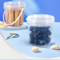 China Custom Logo PP Round Buckets with Sealed Covers 500ml to 10L Food Grade Plastic Buckets for sale