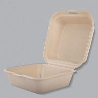 China Takeout Food Box Customized Request for 100% Compostable Disposable Bagasse Lunch Box for sale
