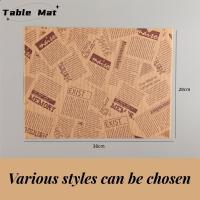 China Multi Color Paper Table Mat for Dining Tables Mat Eco-Friendly and Manufacturing for sale