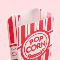 China Disposable Kraft Paper Popcorn Box 20x20x20 cm Eco-Friendly Biodegradable for Parties for sale