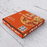China 10 Inch Disposable Paper Pizza Box 15kg Gross Weight Custom Printing Eco Friendly Takeaway for sale