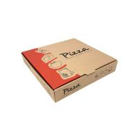China 10 Inch Disposable Paper Pizza Box 15kg Gross Weight Custom Printing Eco Friendly Takeaway for sale