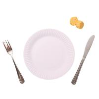 China Customized Disposable Paper Plate 6 Inch Eco Friendly Biodegradable for Takeaway for sale