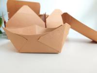 China Eco Friendly Disposable Kraft Paper Soup Bowl 8oz Pack of 50 for Hot and Cold Food for sale