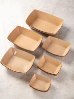 China Eco Friendly Disposable Kraft Paper Soup Bowl 8oz Pack of 50 for Hot and Cold Food for sale