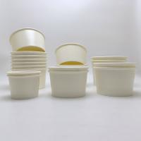 China Initial Payment Required Eco Friendly Oil Resistant White/ Brown Kraft Paper Bowl for sale