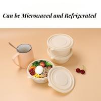 China Biodegradable Food Container Disposable Corn Starch Bowl with Estimated Delivery Time for sale