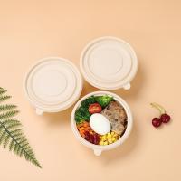 China Biodegradable Food Container Disposable Corn Starch Bowl with Estimated Delivery Time for sale