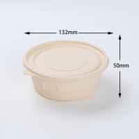 China Biodegradable Food Container Disposable Corn Starch Bowl with Estimated Delivery Time for sale