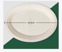 China 43cm*33cm*33cm Package Size Disposable Tableware Made from Eco-friendly Rice Husk for sale