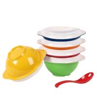 China Food Grade Melamine Baby Bowl 17-17.9cm Custom Logo Eco-Friendly Durable for sale