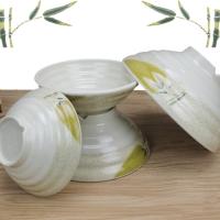 China Melamine Tilted Noodle Mixing Bowl 300ml-700ml Eco-Friendly Durable for Restaurant for sale