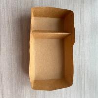 China Eco Friendly Disposable Paper Fries Box Custom Logo Fast Food Take Out Packaging 500ml for sale