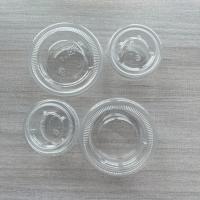 China Biodegradable Portion Container Round Disposable PP Plastic Sauce Cup with Lid Taste Cup for sale