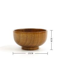 China Natural Wooden Bowl Eco Friendly Food Grade Biodegradable Tableware 10000 MOQ for sale
