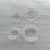 China 1.5 Oz Transparent Sauce Cup with Lid Customized Disposable Plastic Food Containers for sale