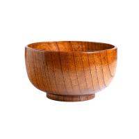 China Wholesale Eco Friendly Natural Wooden Bowls 10000 MOQ Food Grade Biodegradable Tableware for sale