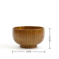 China Wholesale Eco Friendly Natural Wooden Bowls 10000 MOQ Food Grade Biodegradable Tableware for sale