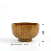 China Wholesale Eco Friendly Natural Wooden Bowls 10000 MOQ Food Grade Biodegradable Tableware for sale