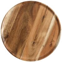China Wooden Round Plate Food Tray with Customized Request and Customization in US for sale