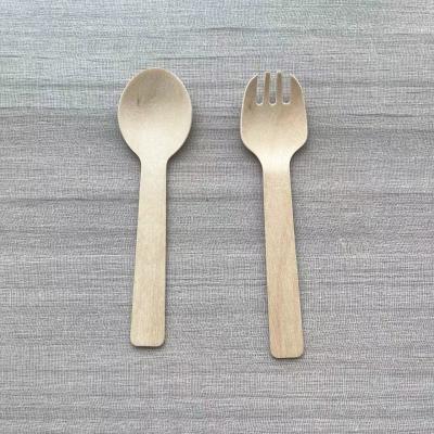 China Biodegradable Disposable Compostable Small Customizable Wooden Spoon Mini for Standards for sale